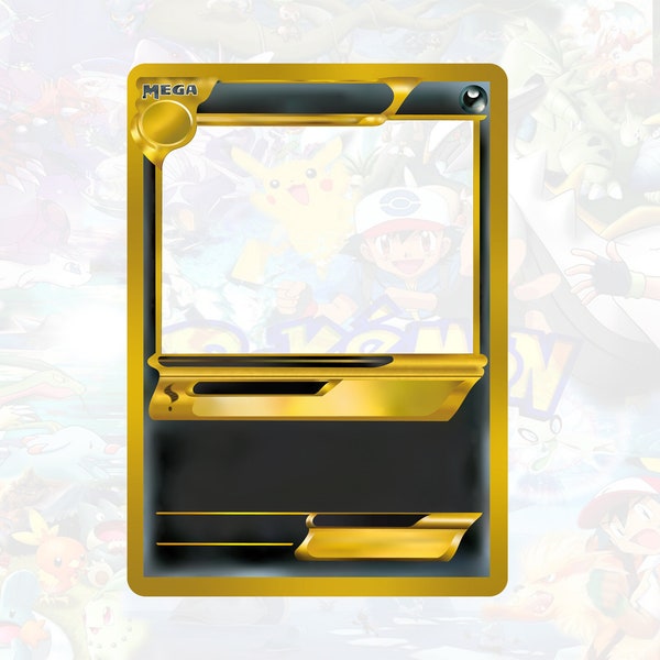 Custom Pokemone Card - Etsy