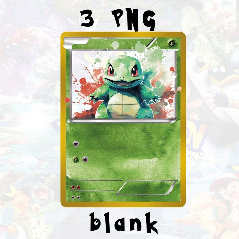 Custom Made Bulbasaur Pokemon Card Artistic Van Gogh-inspired ...