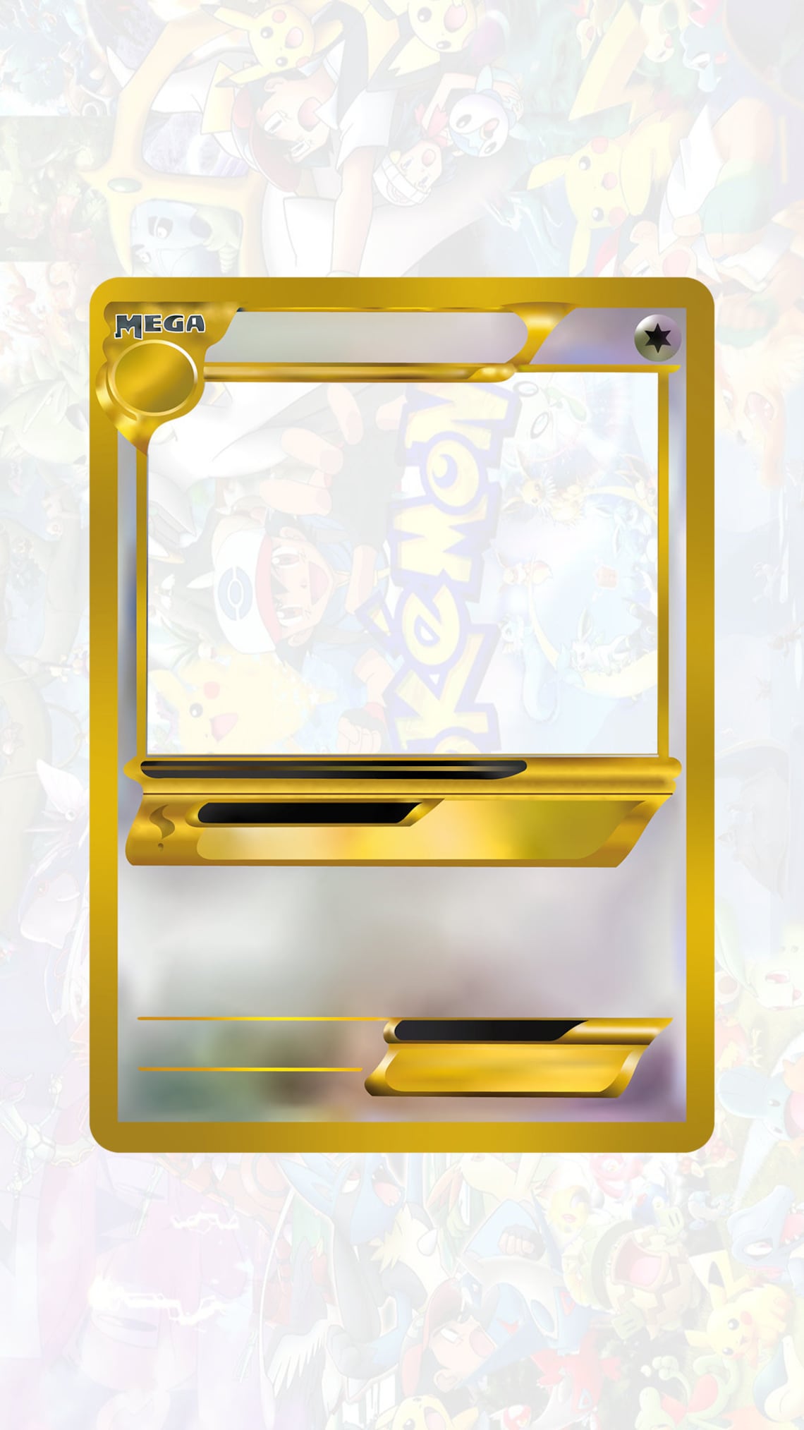 Custom Mega Pokemon Card SVG & PNG Craft Your Pokemon Universe - Etsy