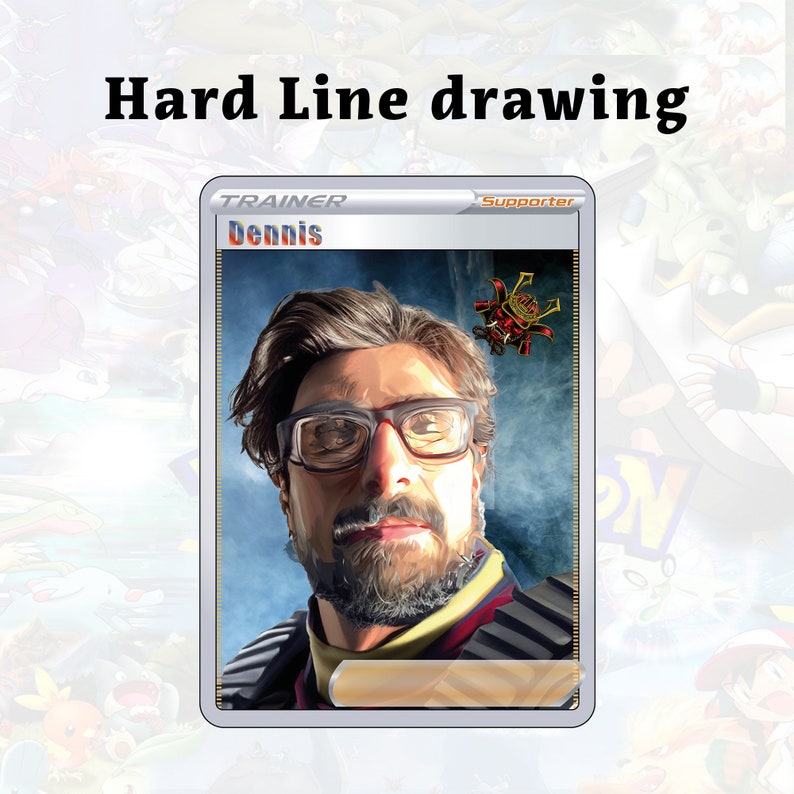 Custom Pokemon Trainer Card Personalized TCG Create Your Own Trainer ...