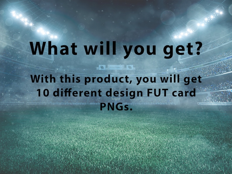 Customizable Fut Card Templates, Digital Soccer Card Collection, Print ...