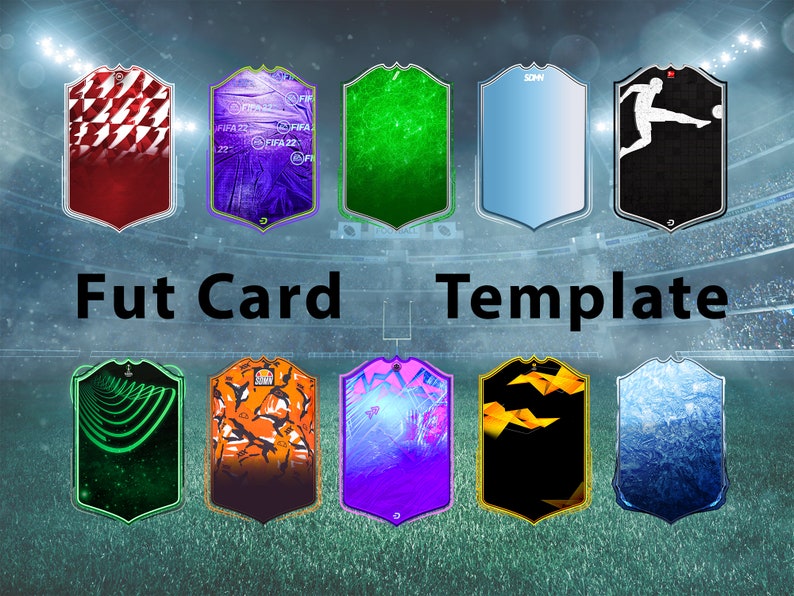 Custom Soccer Card Template - DIY Christmas Gift - Printable Sports ...