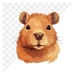 Cute Capybara DIY Print - Digital Print Baby Kids - Animal Art T-shirt ...