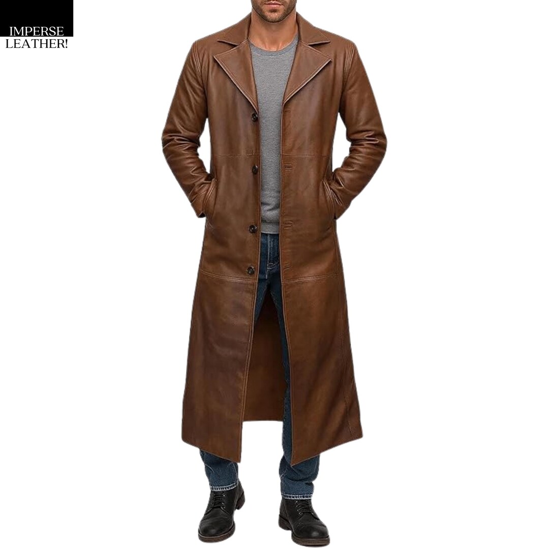 Batman VS Superman Dawn of Justice Leather Trench Coat - Ben Affleck ...