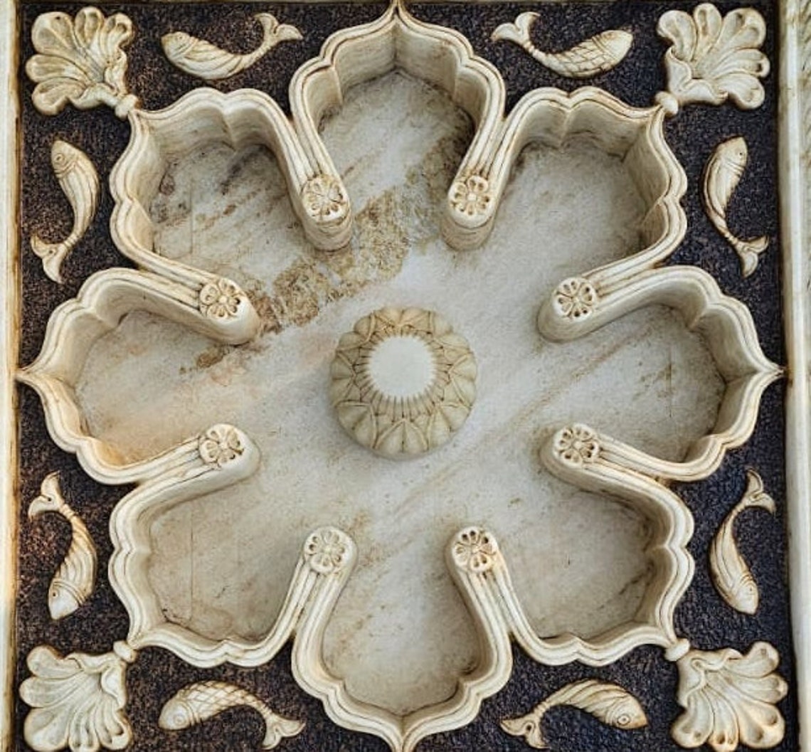 Luxury Carved Sprinkler Fountain, Garden Decor, Indoor Water Fountain ...