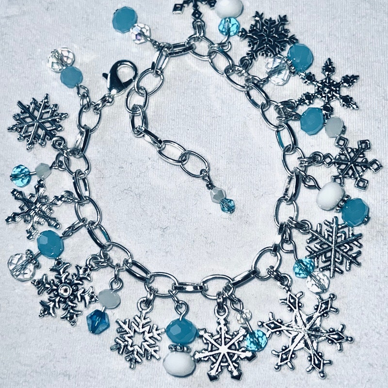 Snowflake Bracelet - Etsy