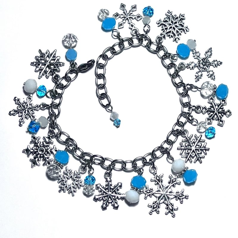 Snowflake Bracelet - Etsy