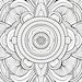 6 PAGE COLLECTION Mandala Adult Coloring Pages - Etsy
