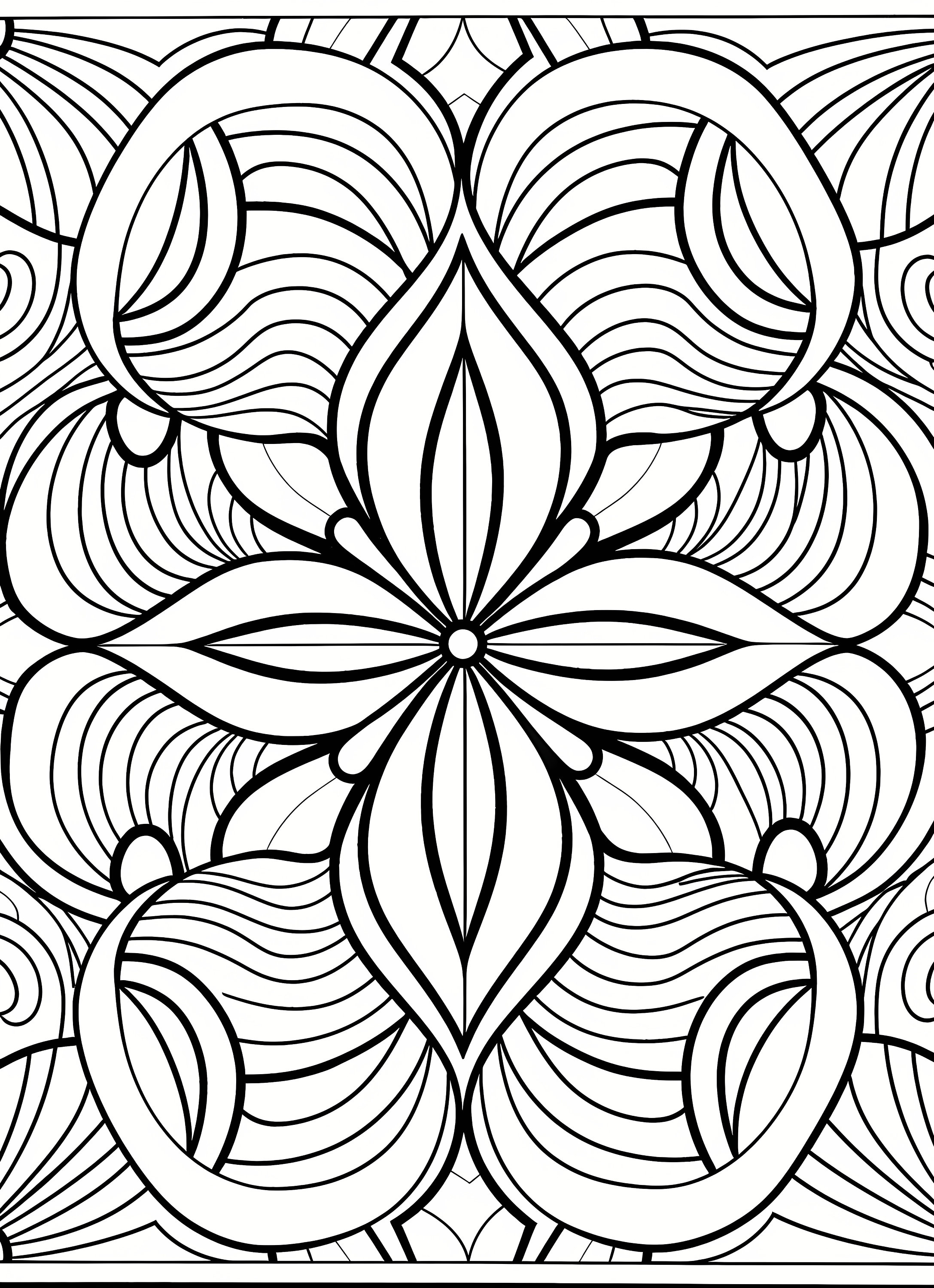 6 PAGE COLLECTION Mandala Adult Coloring Pages - Etsy