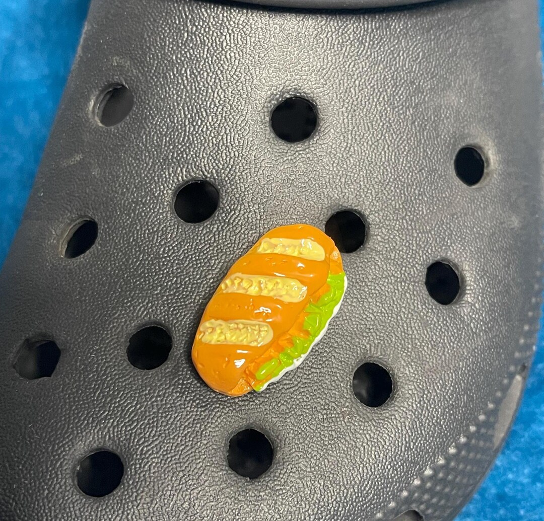 Submarine Hero Sandwich Shoe Charm - Etsy