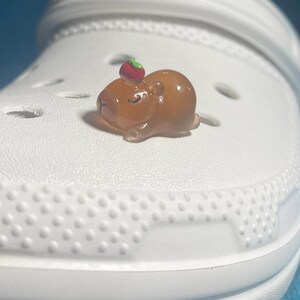 Glow in the Dark Capybara Shoe Charm - Etsy