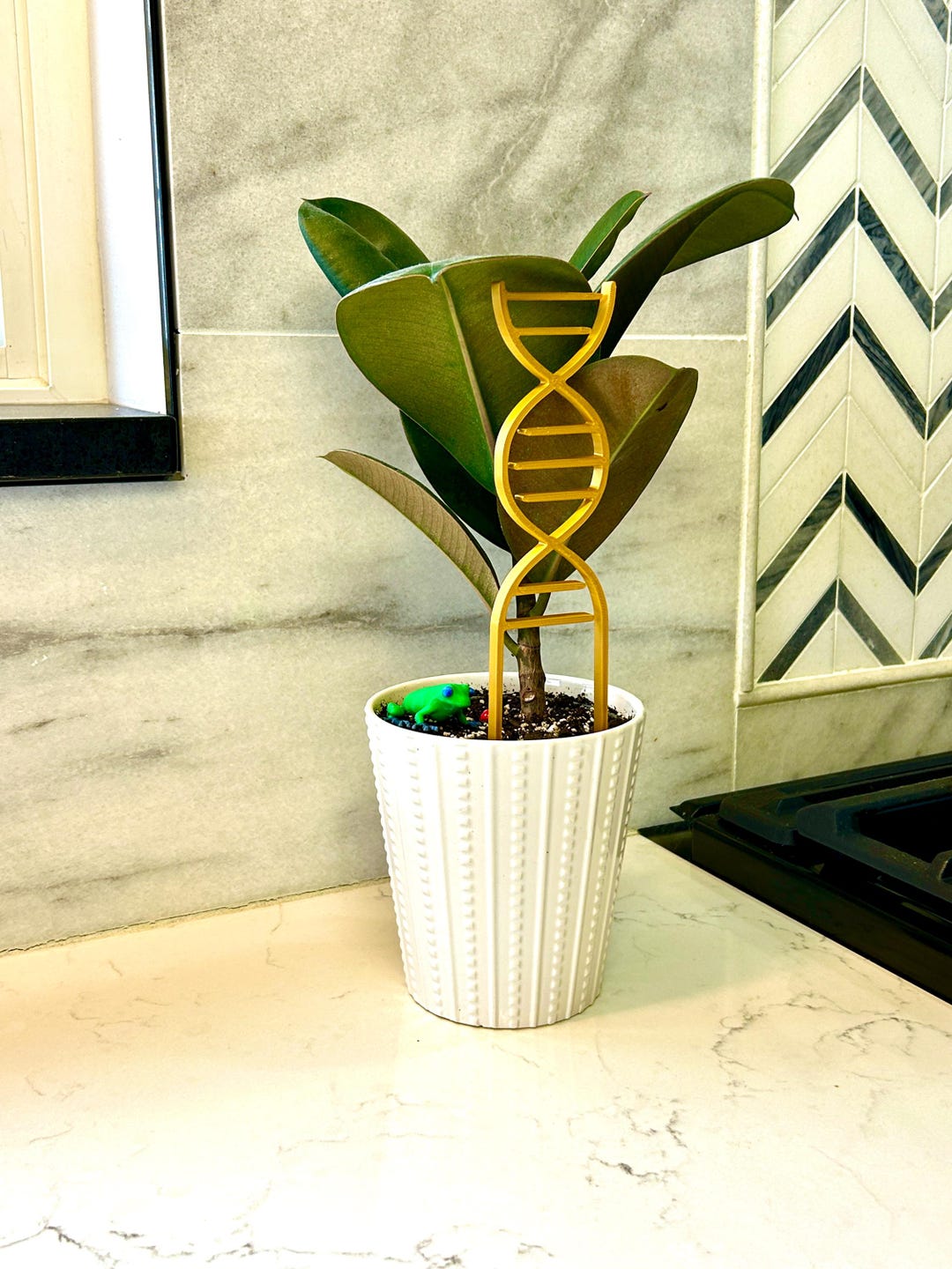 DNA Trellis for Climbing Plants - Helix Trellis | 3D Printed Double ...