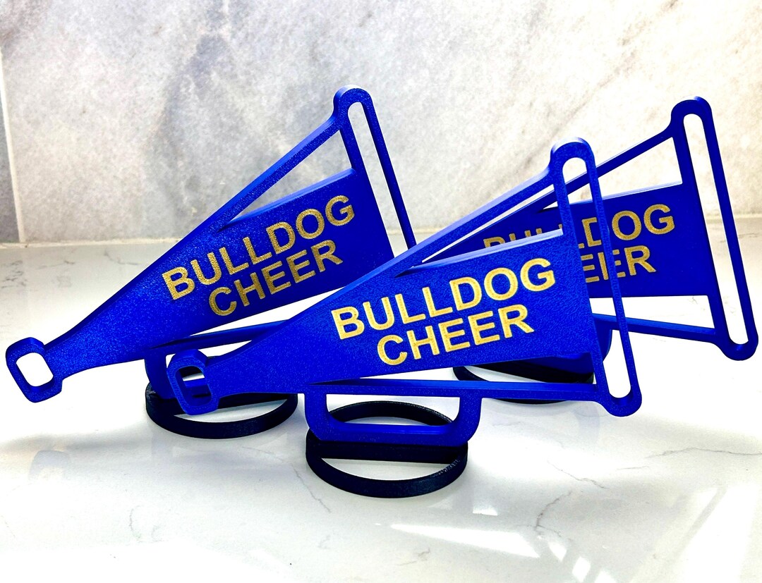 Cheer Megaphone - Cheer Banquet Table Centerpiece - Sports Centerpiece ...