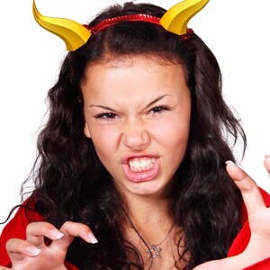 Gaming Headset Devil Horns - Headset Decorations - Devil Horns for ...