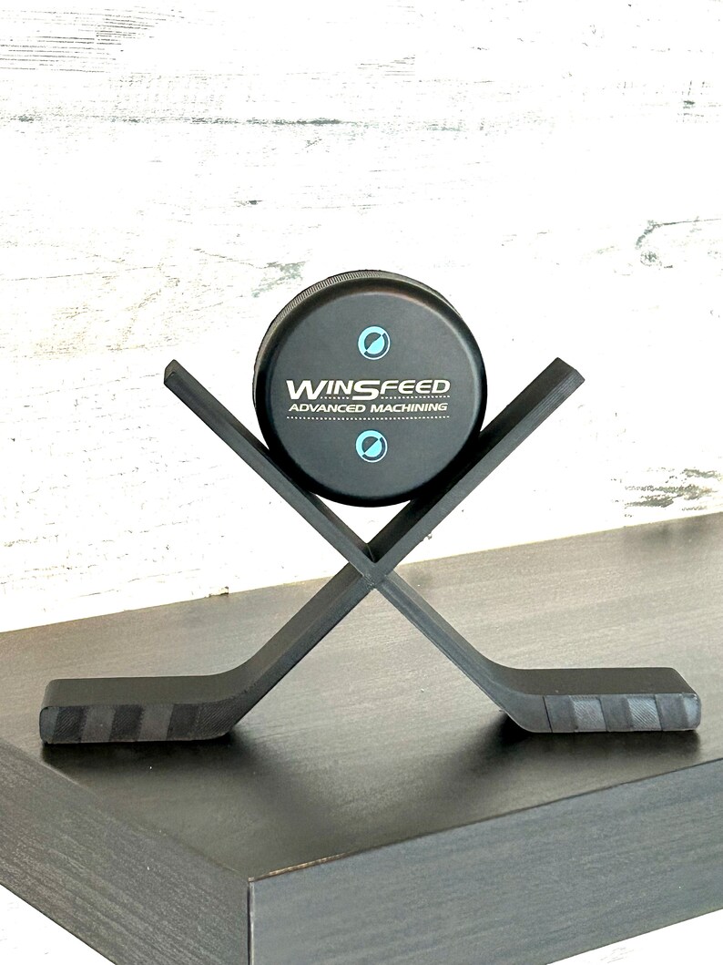 Hockey Puck Stand/puck Holder/hockey Puck Display/ Puck Holder, Made in ...