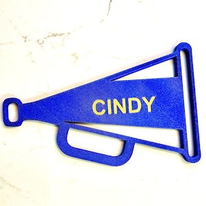 Cheer Megaphone - Cheer Banquet Table Centerpiece - Sports Centerpiece ...