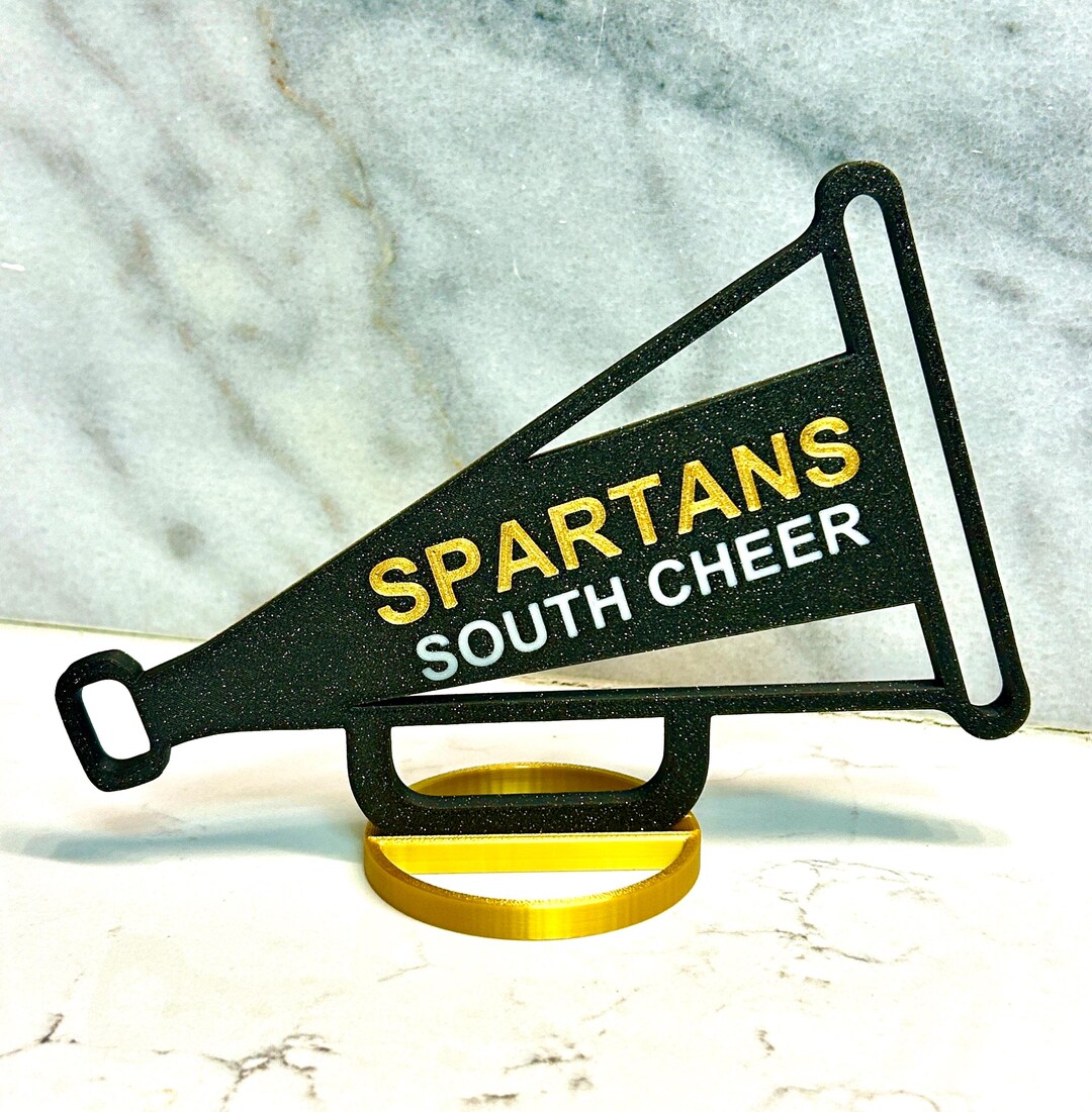 Cheerleader Megaphone Cheer Banquet Table Centerpiece Sports ...