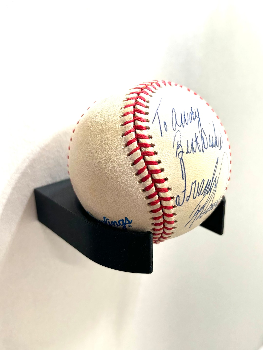 3D Printed Baseball Wall Mount Stand: Sports Collectible Display - Etsy
