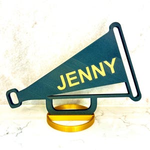 Cheer Megaphone - Cheer Banquet Table Centerpiece - Sports Centerpiece ...