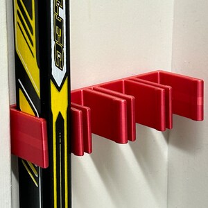 4 Place Hockey Stick Holder for Adult Sticks / Organize Hockey Gear ...
