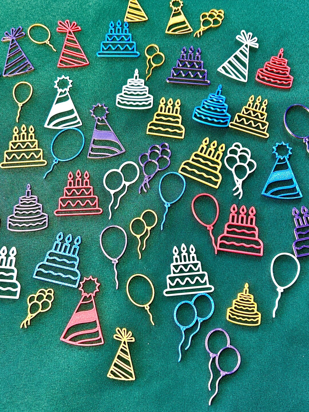 Birthday Confetti, Colorful Confetti, B-day Decertations, Birthday ...