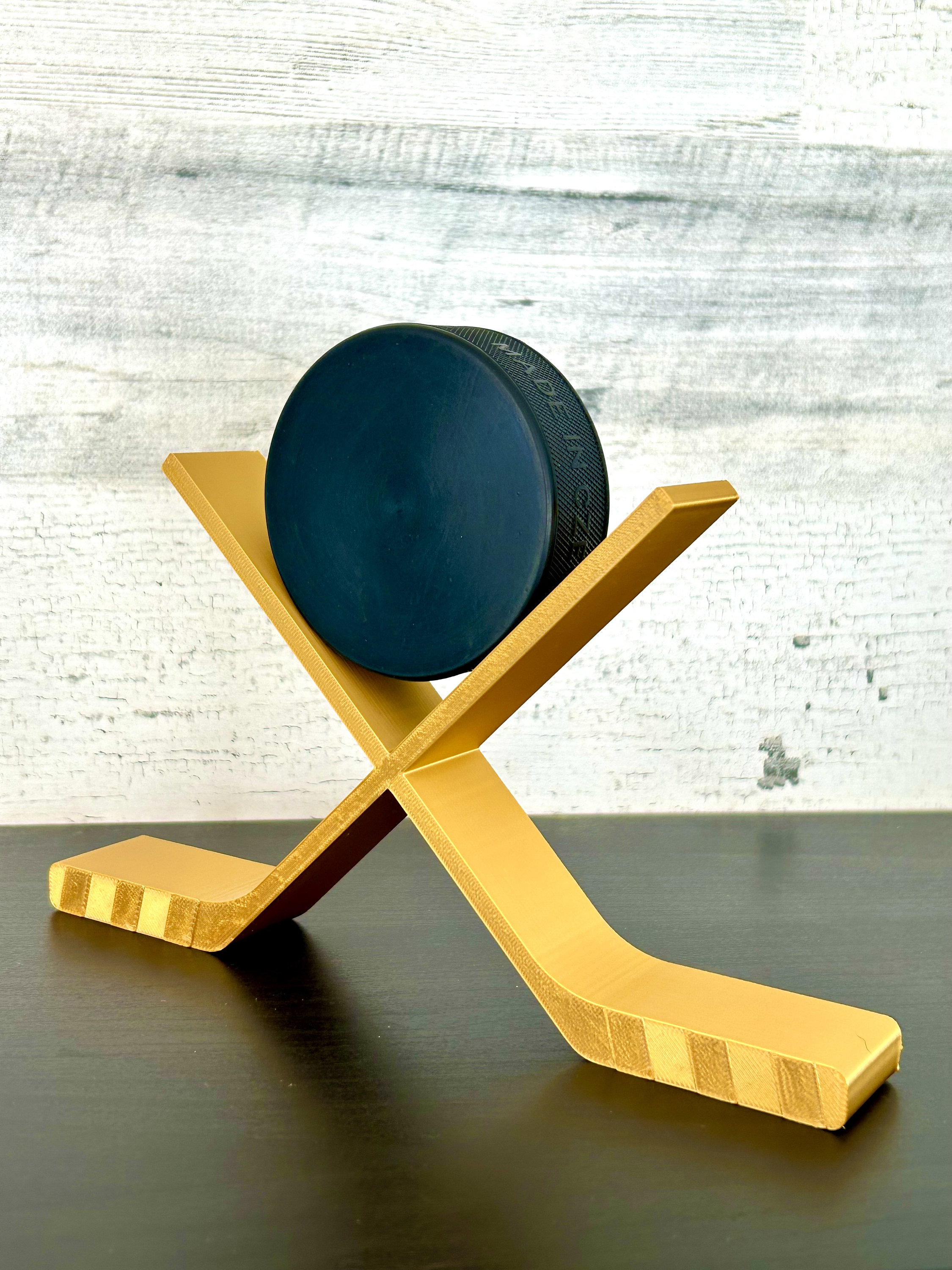 Hockey Puck Stand/puck Holder/hockey Puck Display/ Puck Holder, Made in ...