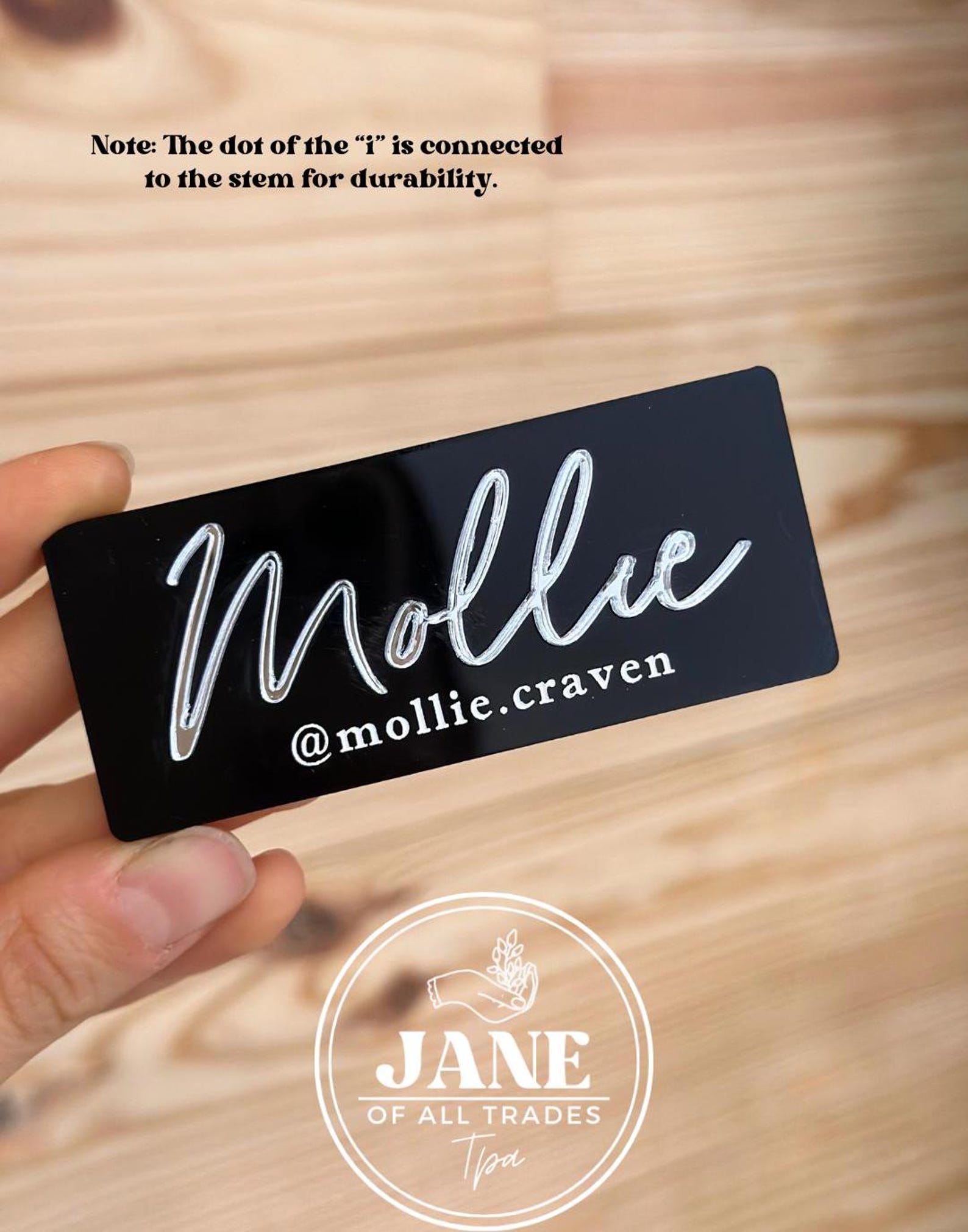 Sorority Recruitment Name Badges Custom Acrylic Name Badge Sorority ...