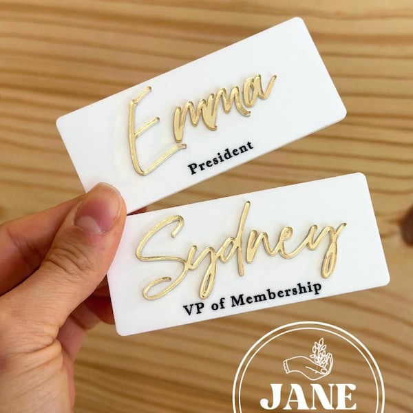 Recruitment Name Tags - Etsy