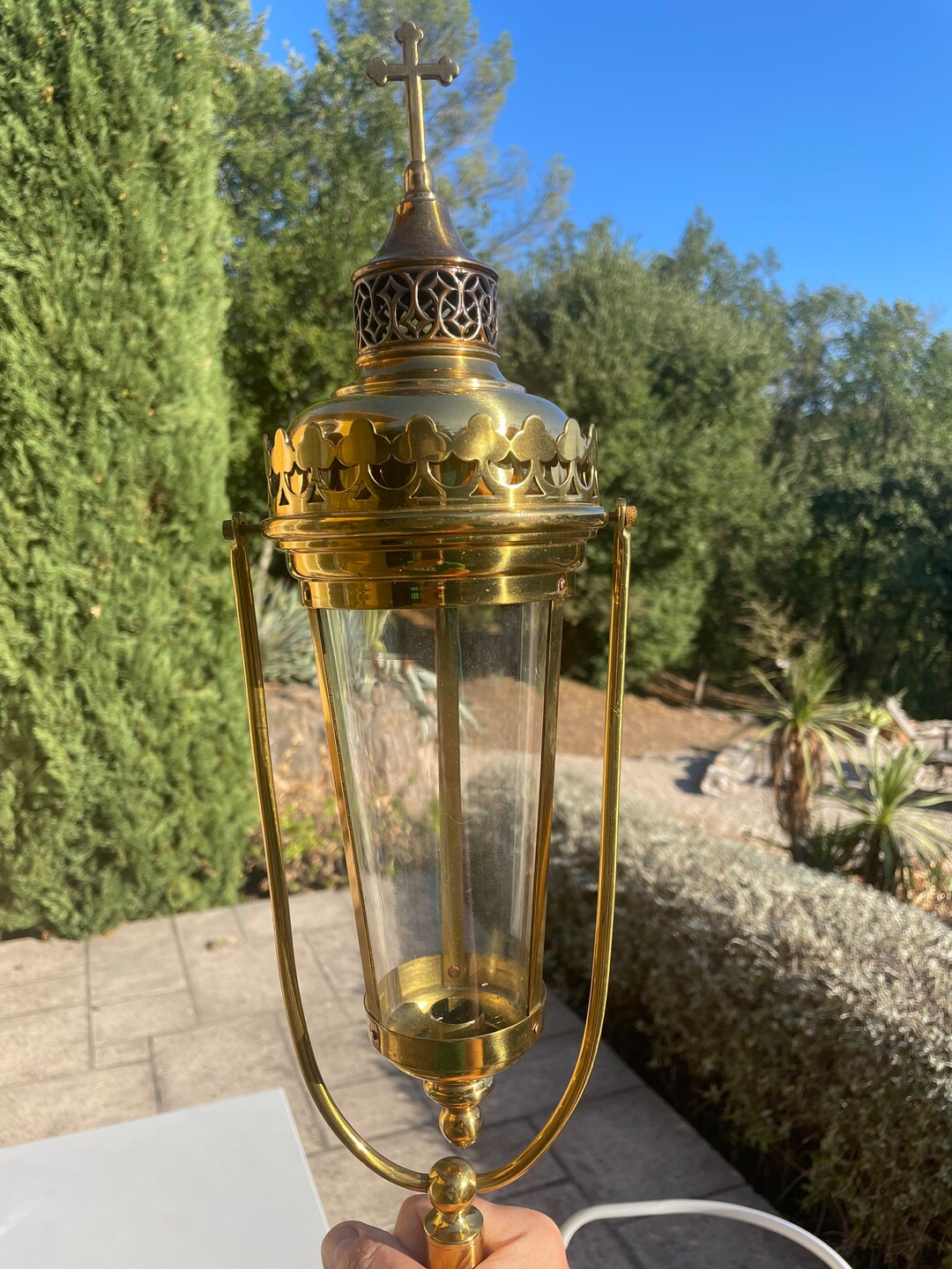 Antique Processional Lantern - Etsy