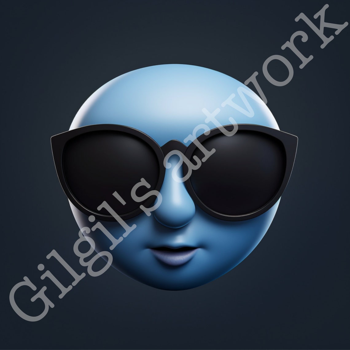 COOL EMOJI Design Pack|4 Psd and Png Files, With Their Transparent ...