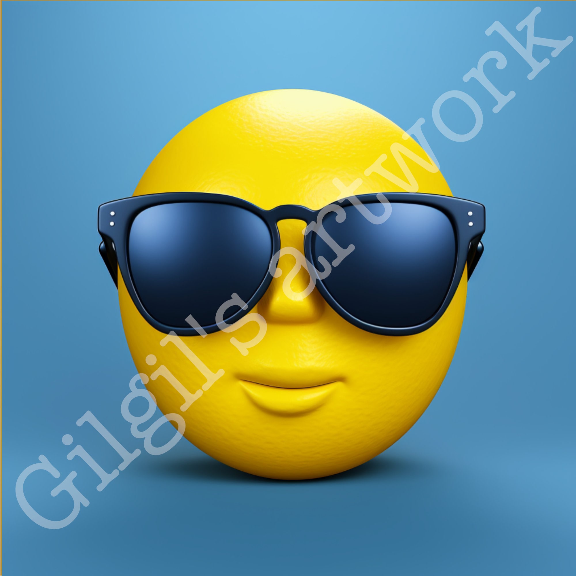 COOL EMOJI Design Pack|4 Psd and Png Files, With Their Transparent ...