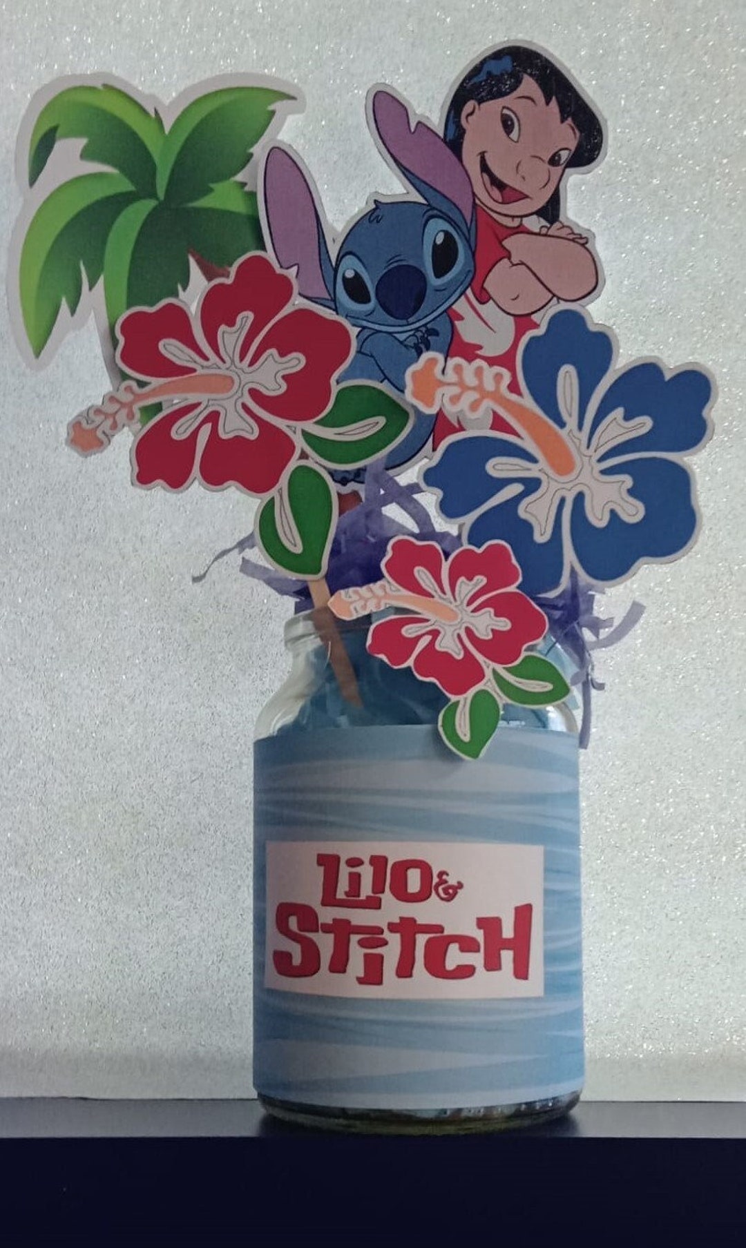 Lilo & Stitch Cake Topper / Centrepieces - Etsy