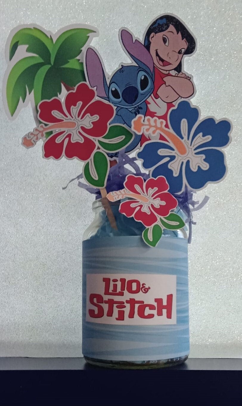 Lilo & Stitch Cake Topper / Centrepieces - Etsy