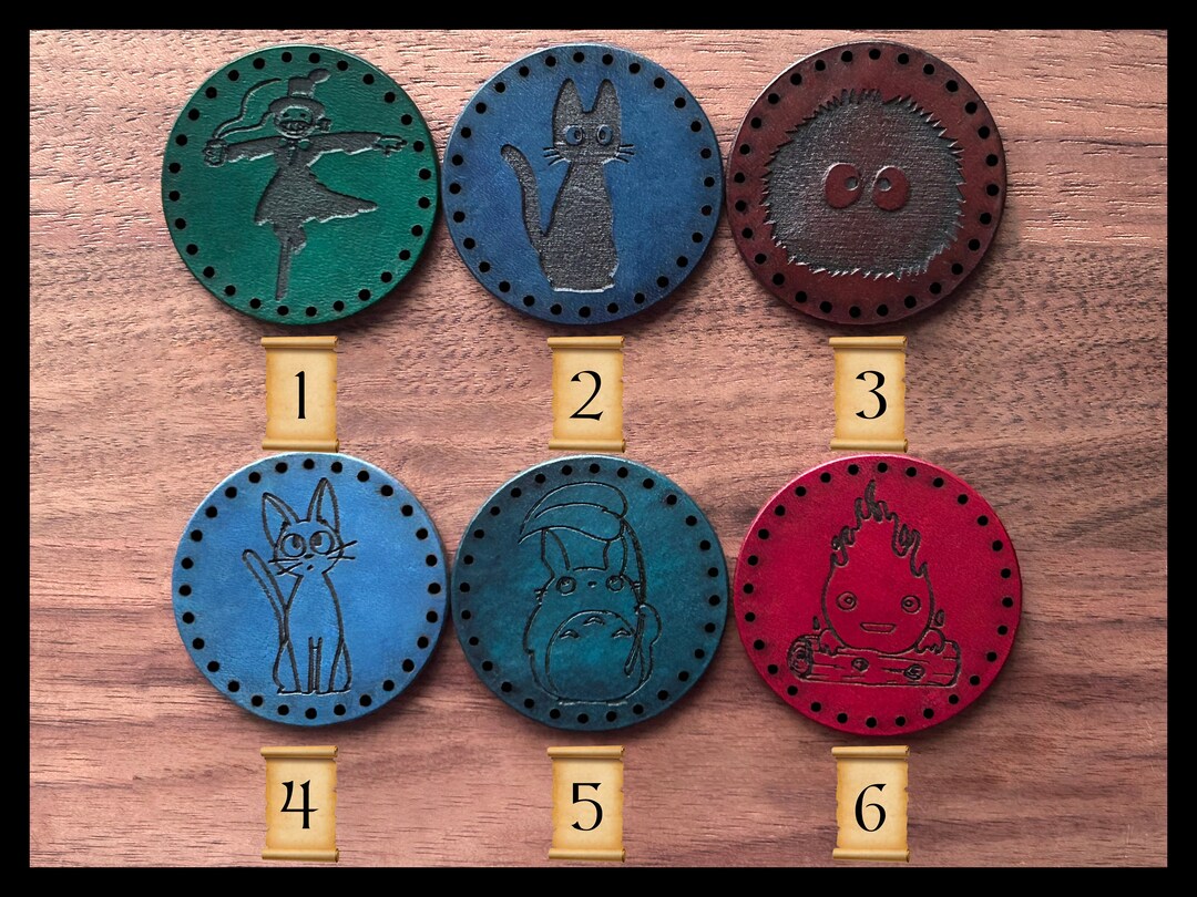 Personalised Animation Characters Leather Patches - Etsy