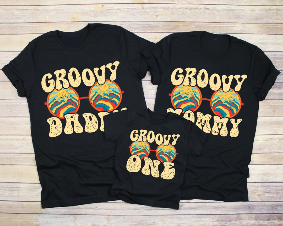 Groovy Family Retro Mom Dad Brother Sister Aunt Grandma Cousin Matching ...