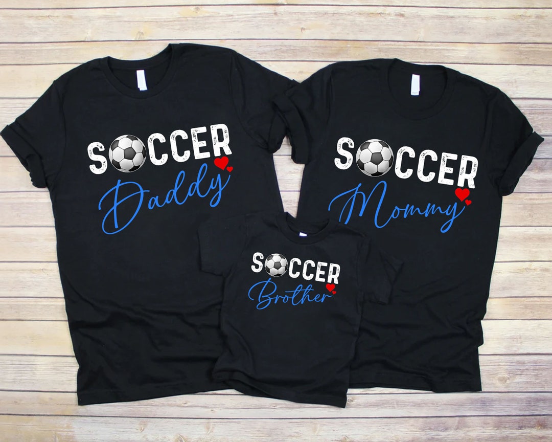 Custom Family Soccer Shirt, Personalized Soccer Shirt, Family Matching ...
