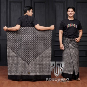 Premium Traditional Batik Sarong for Mens Handmade Lungyi Authentic ...