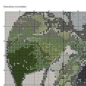 Cross Stitch Pattern Ivy Watercolors - Etsy