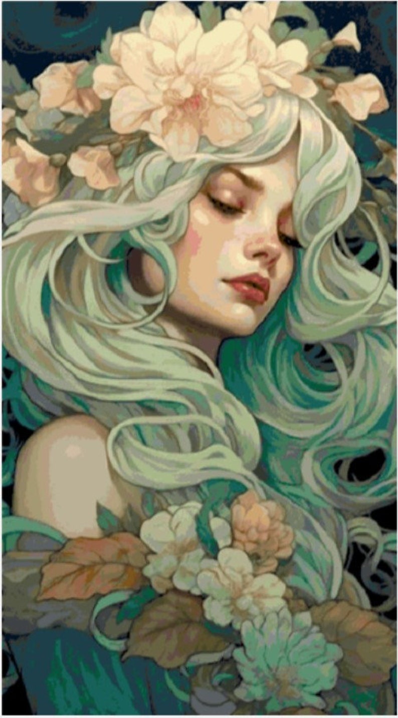 Cross Stitch Pattern Nymph - Etsy