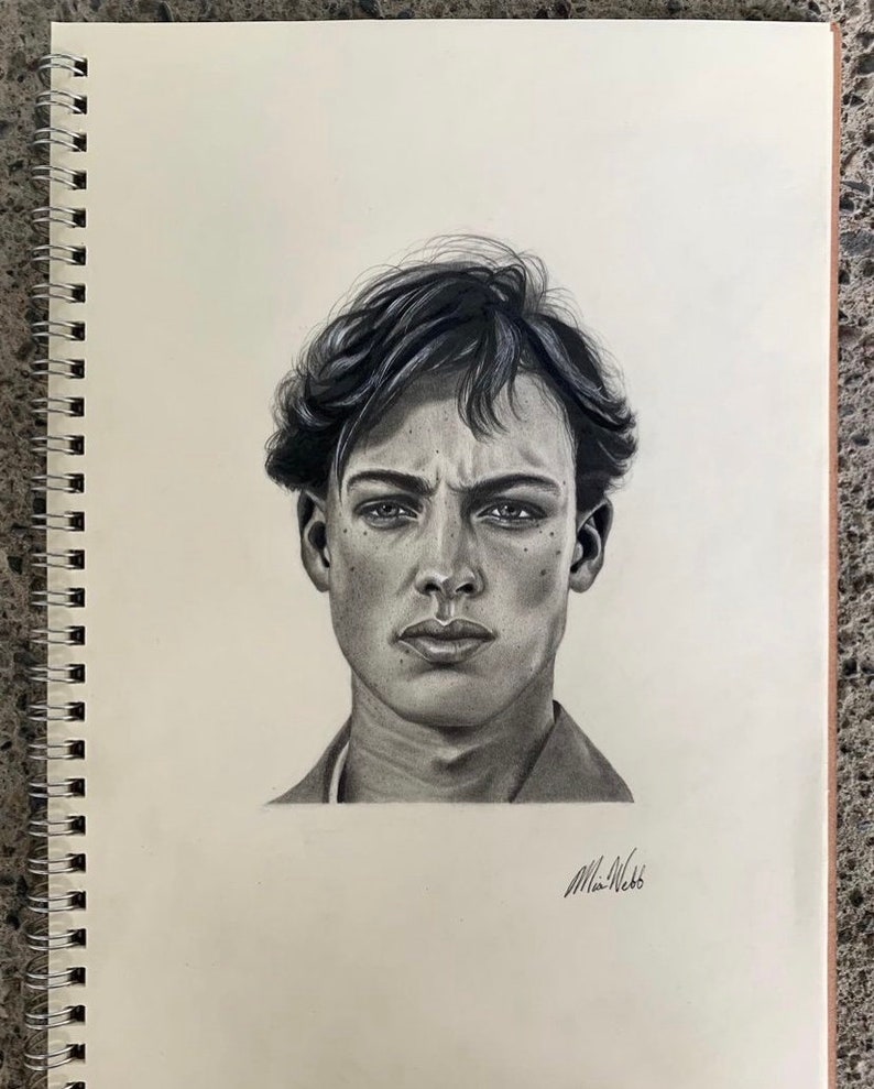 Professional Pencil Portrait From Photo. Custom Hand Drawn Pencil and ...