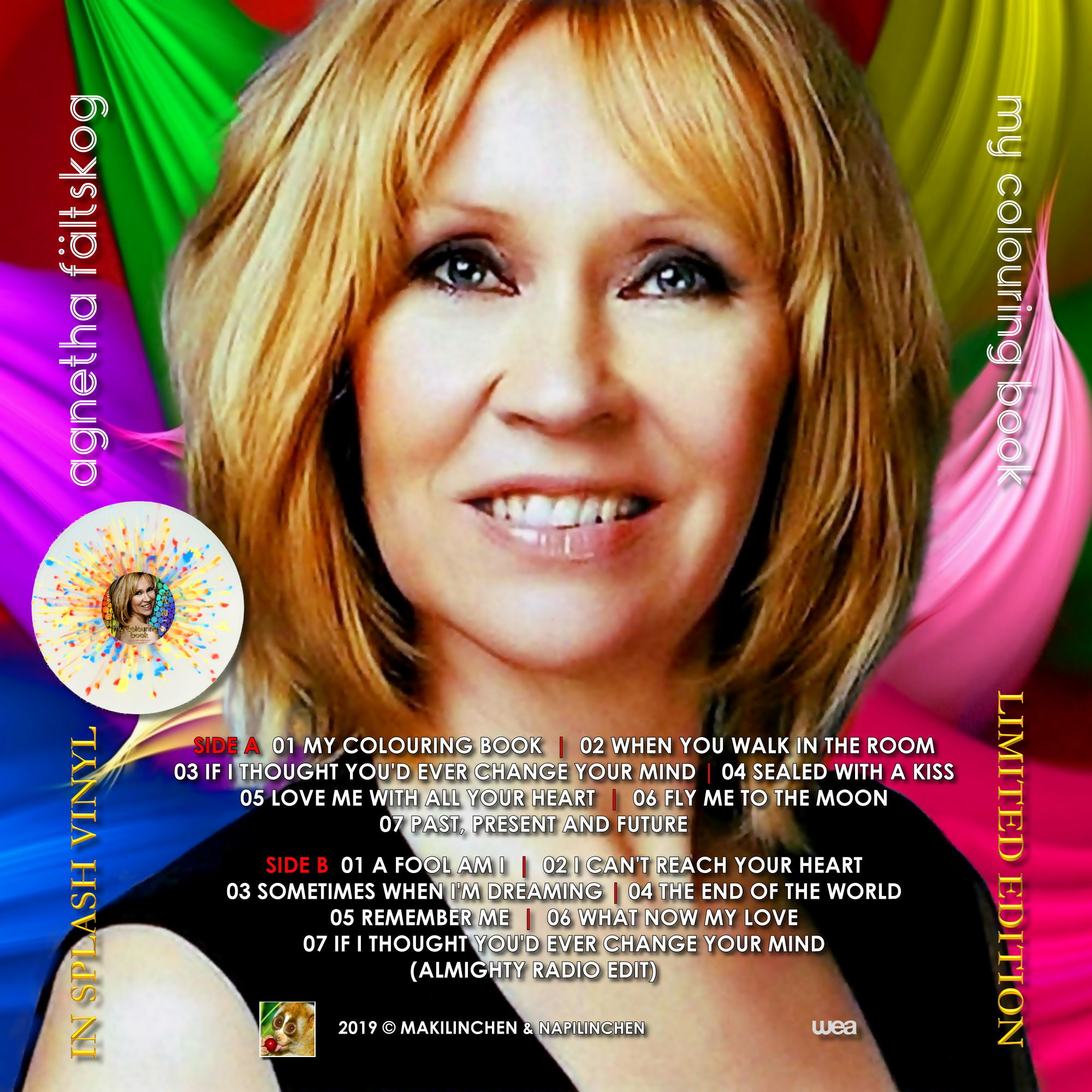 Agnetha Fältskog - My Coloring Book - Splattered Vinyl - Etsy