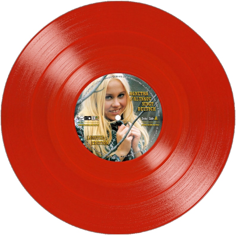 Agnetha Fältskog - Agnetha Sings German - Red Vinyl - More Info - Etsy UK