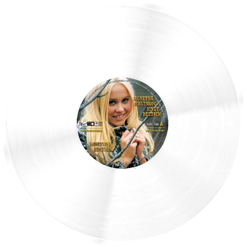 Agnetha Fältskog Agnetha Sings German White Vinyl More Info - Etsy