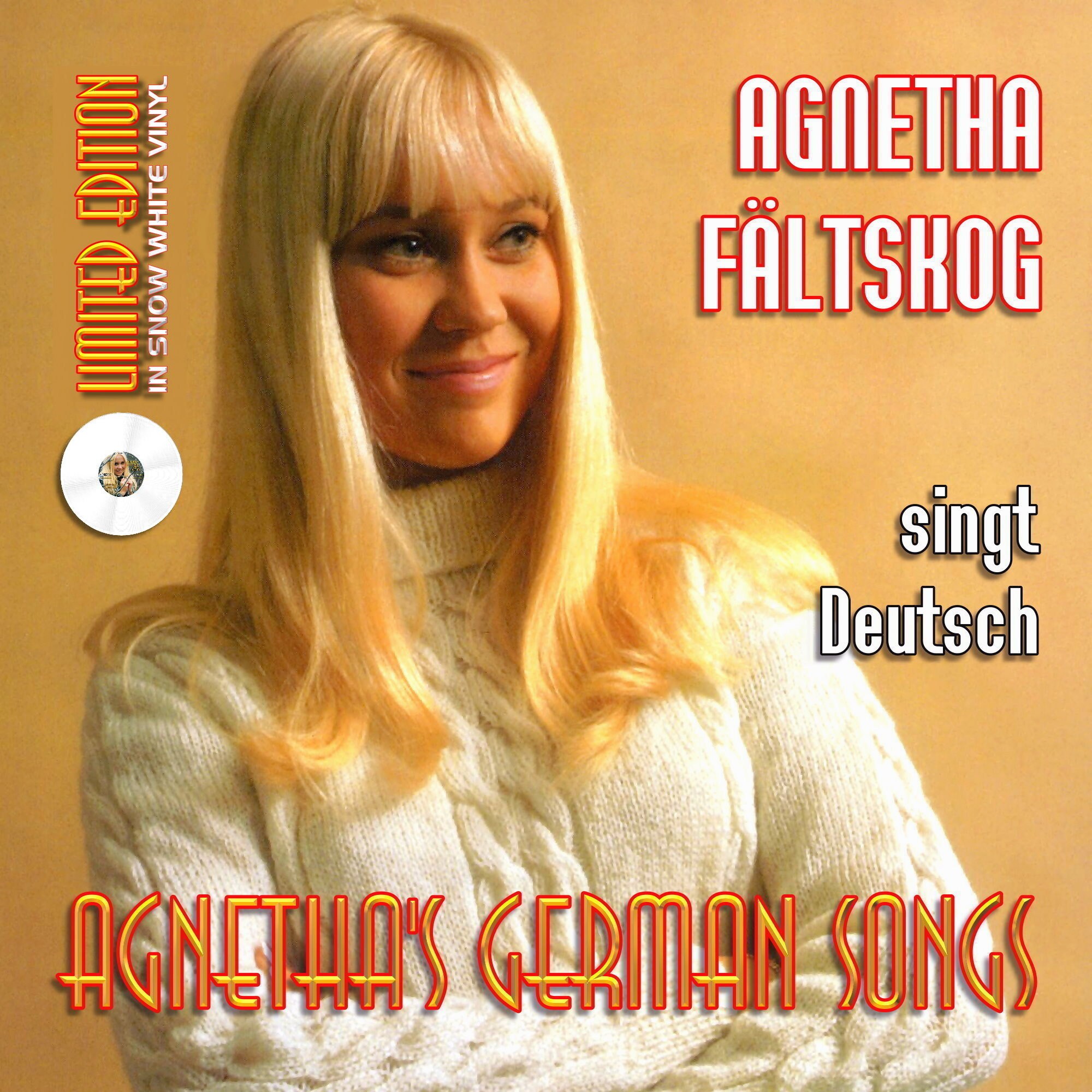 Agnetha Fältskog Agnetha Sings German White Vinyl More Info - Etsy