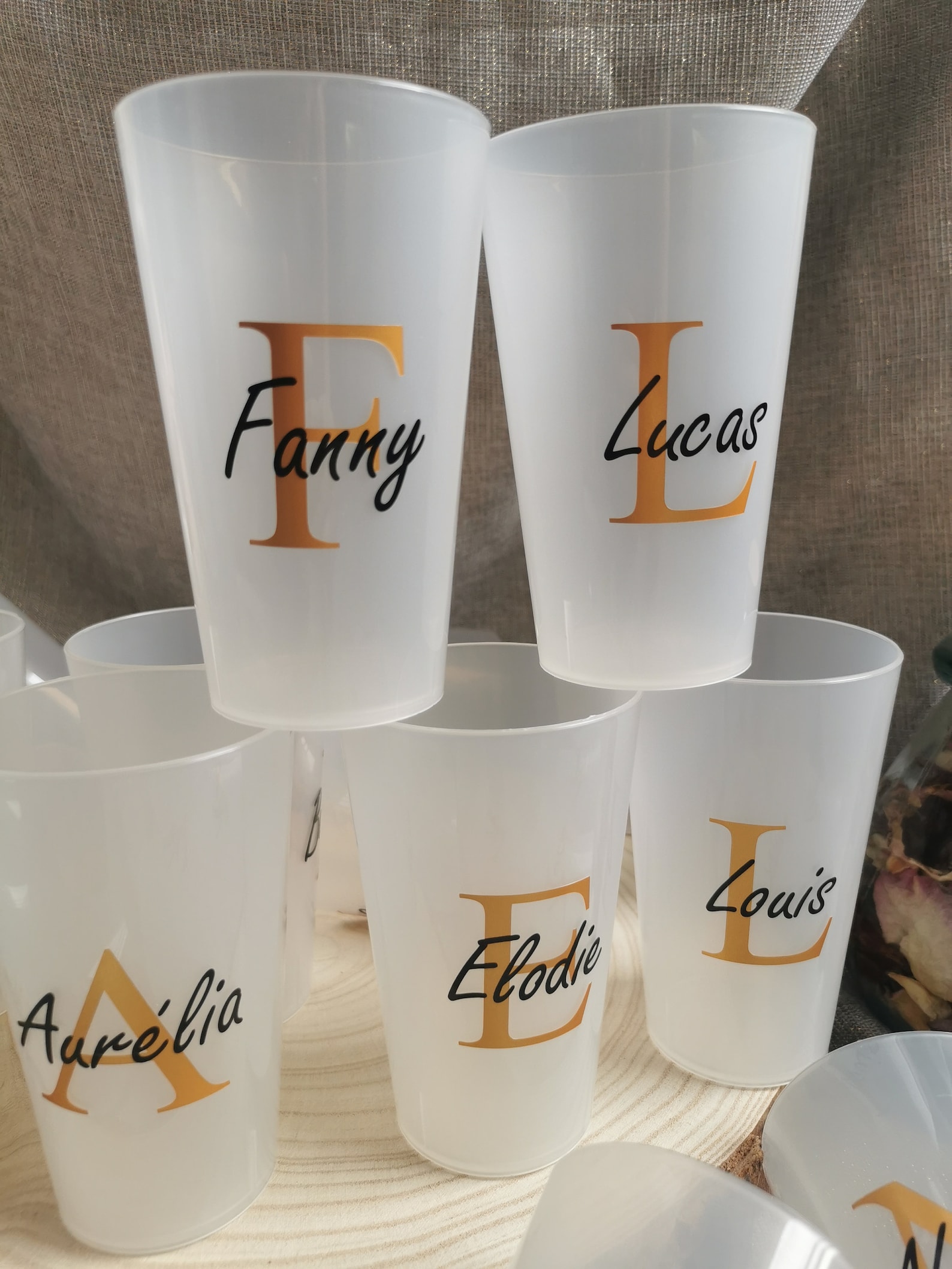 Vaso de plástico personalizado - Etsy México