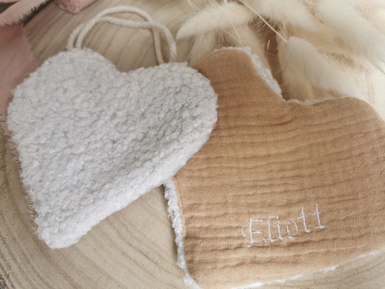 Customizable Heart Pacifier Clip - Etsy