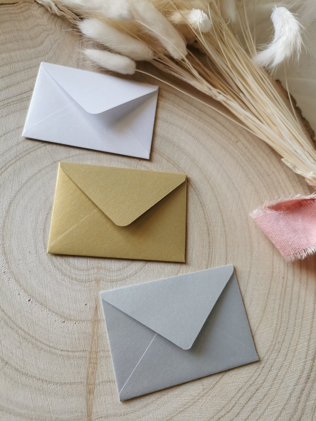 Iridescent Mini Envelopes Set of 10 - Etsy