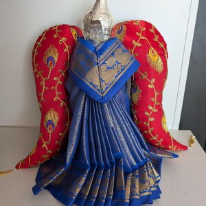 Varalakshmi Saree/ Ready to Decorate Saree/ Ammavaru Saree / Kalasham ...