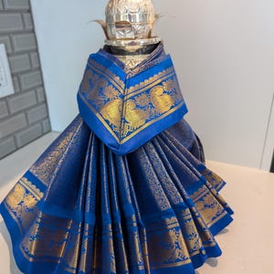 Varalakshmi Saree/ Ready to Decorate Saree/ Ammavaru Saree / Kalasham ...