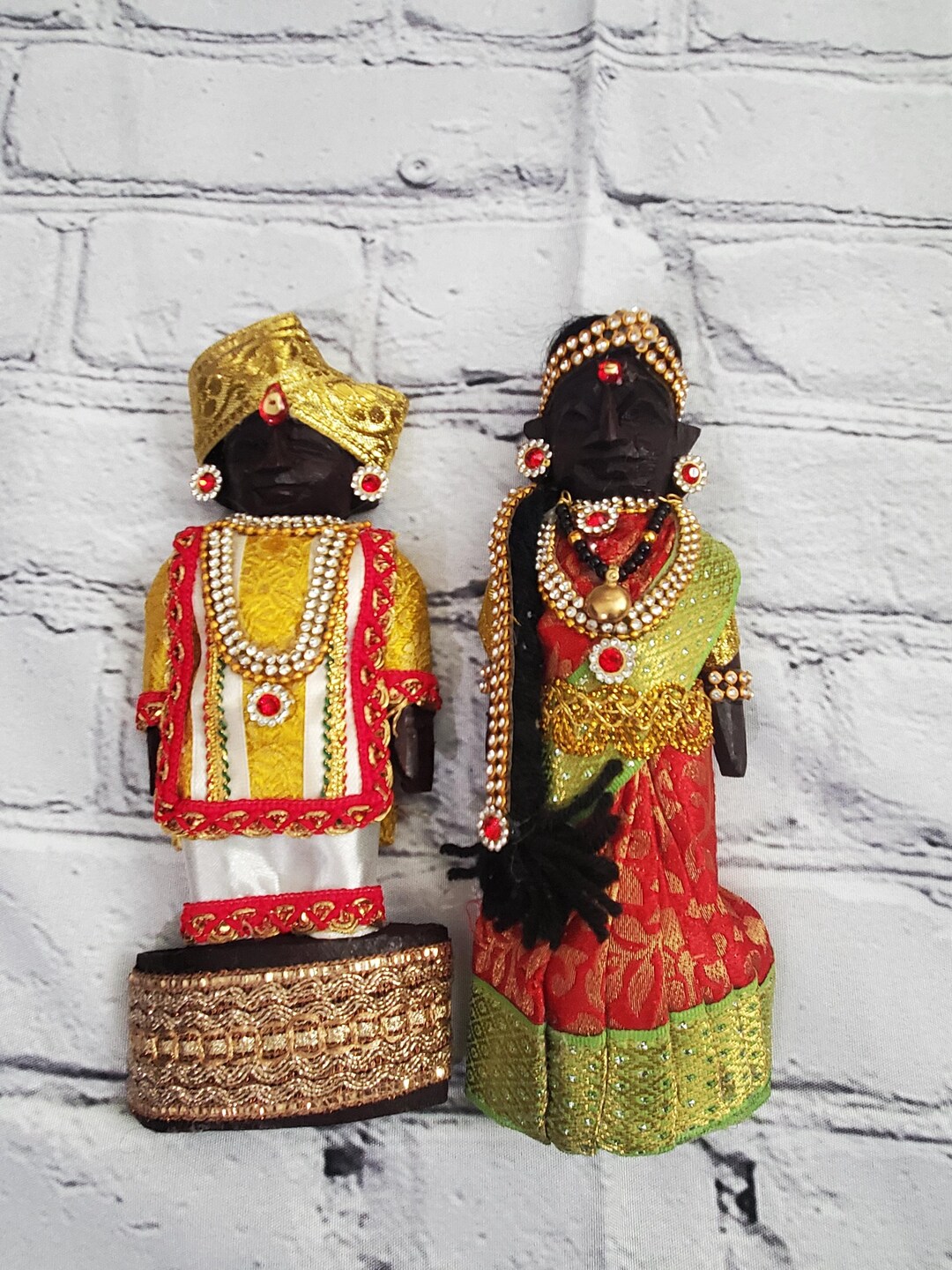 Marapachi Doll Set / Decorated Doll Set / Wooden Dolls/ Traditional ...
